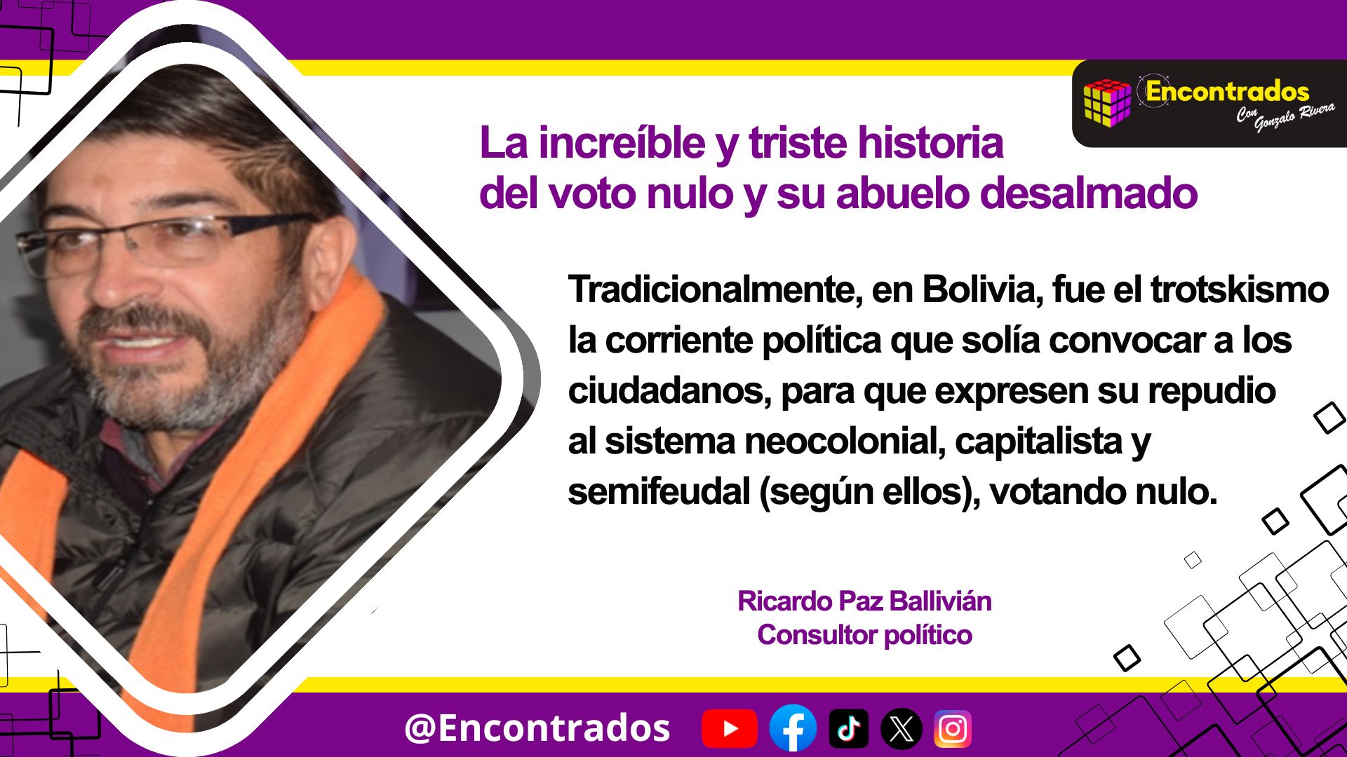 La increíble y triste historia del voto nulo y su abuelo desalmado ...